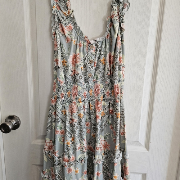 NOBO | Dresses | Nobo Floral Smocked Midi Dress | Poshmark